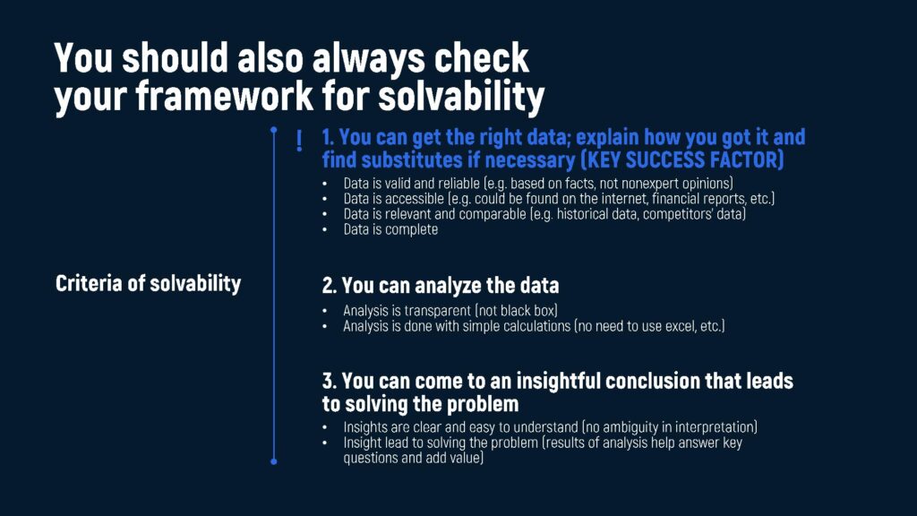 How to structure a consulting case interview: frameworks, tips, and ...